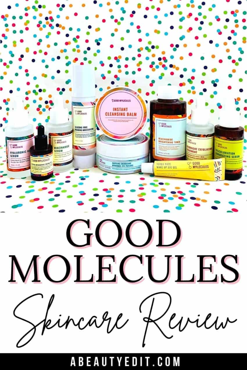 Good Molecules Skincare Review - A Beauty Edit