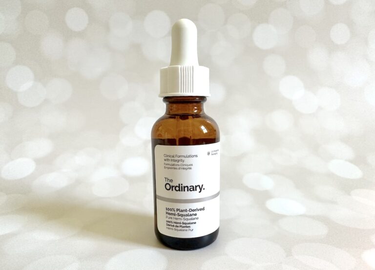 The Ordinary 100% Plant-Derived Squalane Review - A Beauty Edit