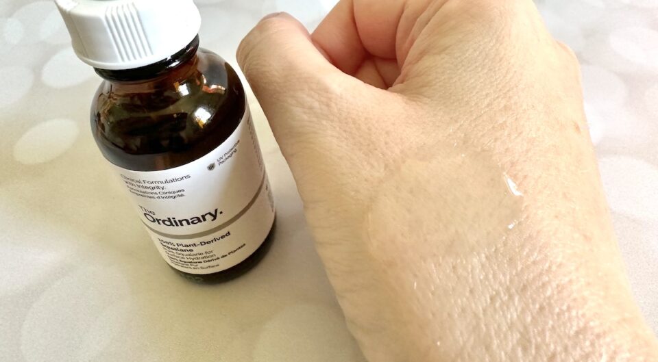 The Ordinary 100% Plant-Derived Squalane Review - A Beauty Edit