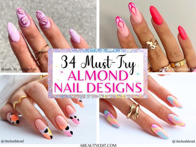 34 Must-Try Almond Nails To Inspire Your Next Manicure - A Beauty Edit